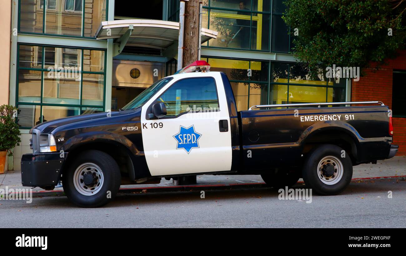 Sfpd police car hi-res stock photography and images - Alamy