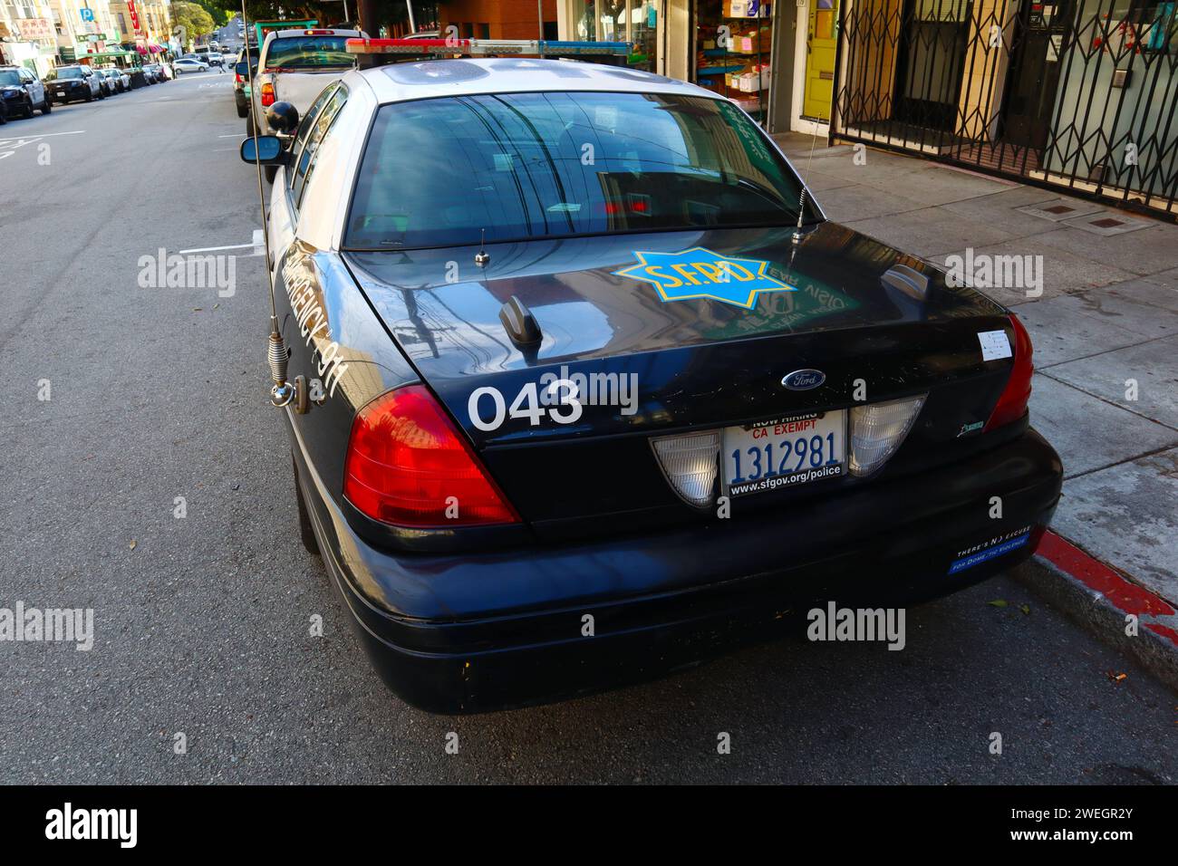 San Francisco, California: SFPD San Francisco Police Department Car ...