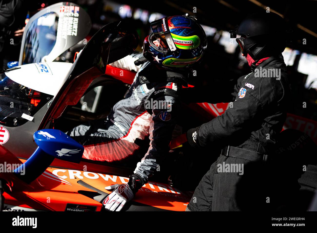 Daytona Beach, Etats Unis. 25th Jan, 2024. BRAUN Colin (usa ...