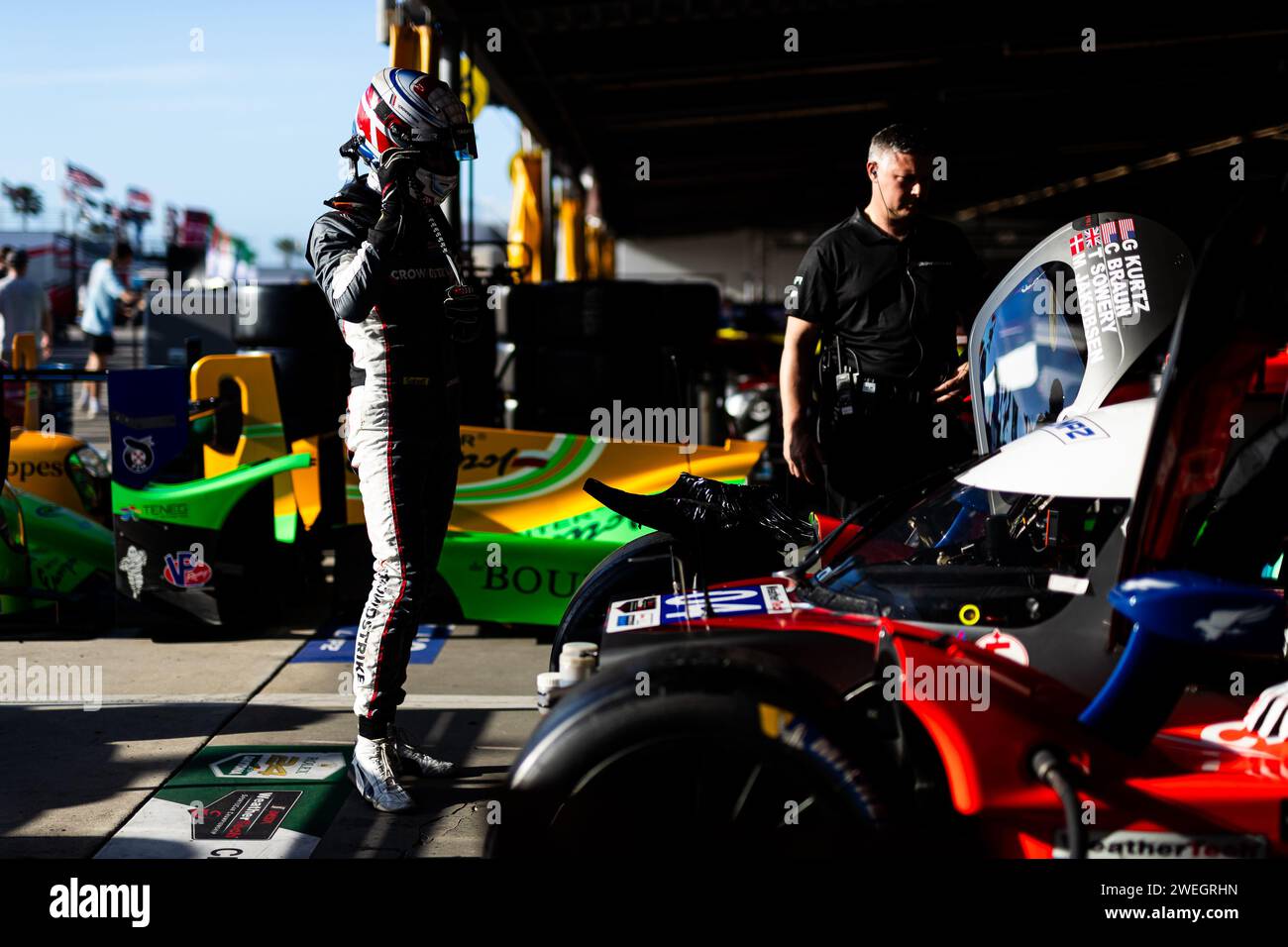 Daytona Beach, Etats Unis. 25th Jan, 2024. JAKOBSEN Malthe (dnk ...