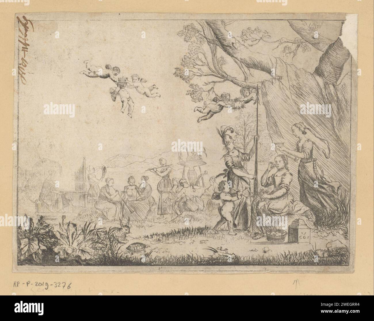 Corpent of a young woman by Minerva, monogrammist C.G., 1600 - 1699 ...