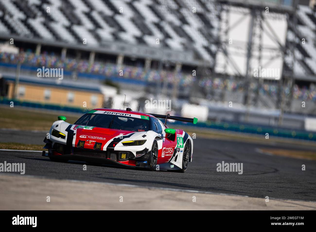 Daytona Beach, Etats Unis. 25th Jan, 2024. 34 FRANCO Manny (usa), COSTA ...
