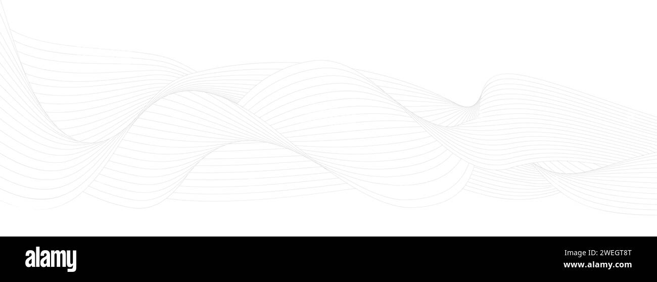 A pattern of smooth wavy lines. A template for creating a creative ...