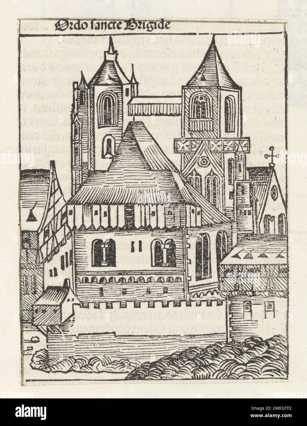Order of Birgitta van Sweden, Michel Wolgemut (workshop of), 1493 print ...