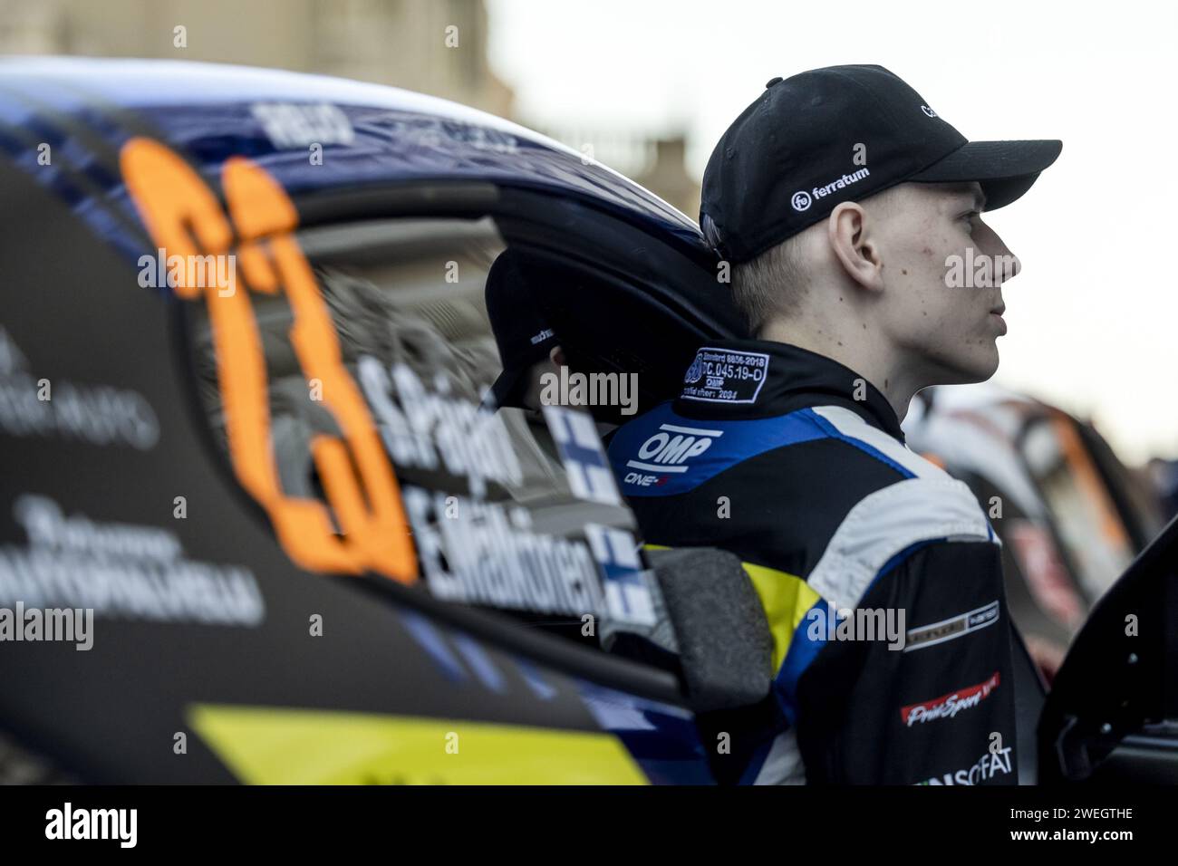 PAJARI Sami, MALKONEN Enni, Toyota Yaris Rally2, portrait during the ...