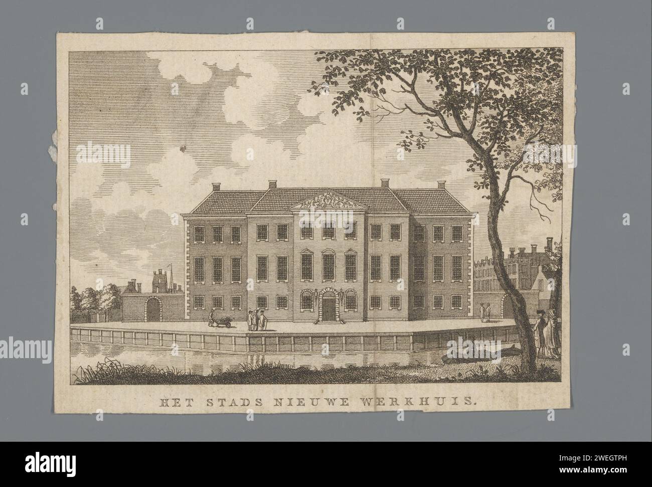 View of the new workshop in Amsterdam, Anonymous, 1789 print paper ...