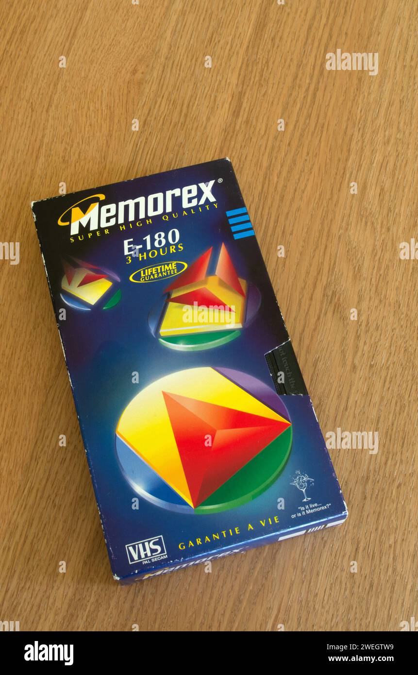 Memorex VHS Video Tape Stock Photo - Alamy