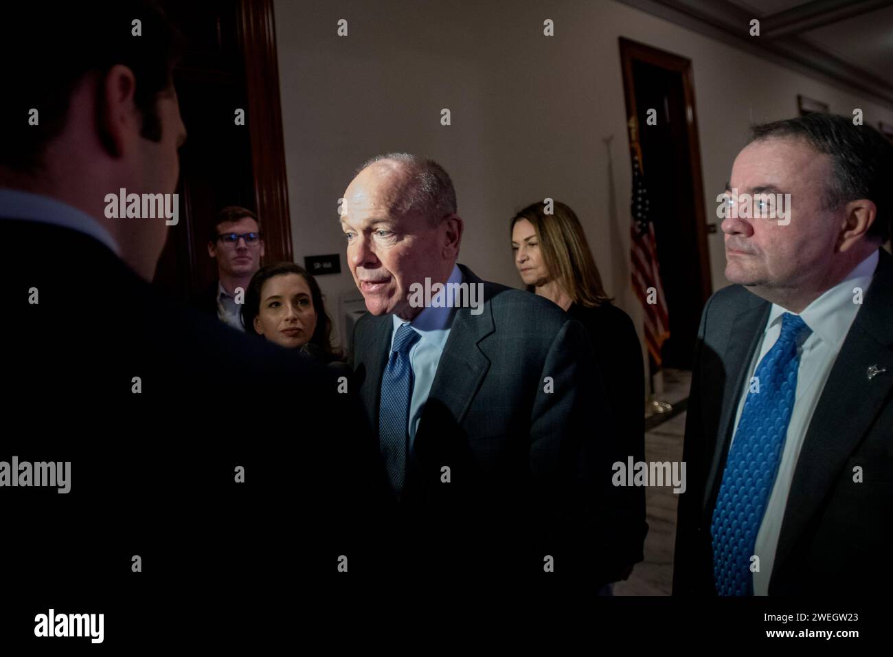 Washington, United States Of America. 25th Jan, 2024. Boeing CEO Dave ...