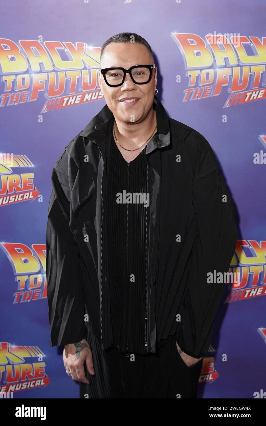 Gok Wan arrives for the 1000th West End performance of Back to the ...