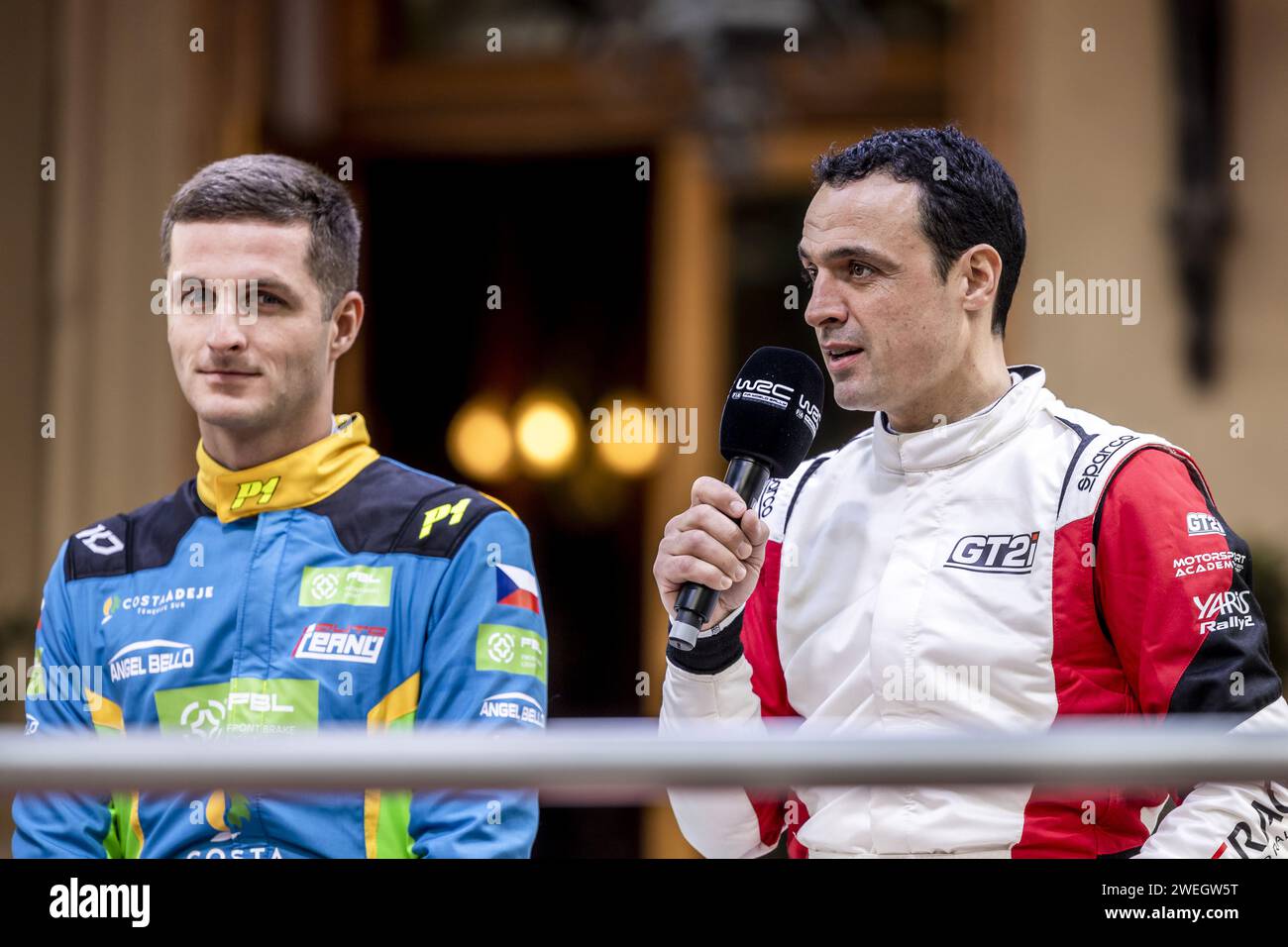 BOUFFIER Bryan, VAUCLARE Frederic, Toyota Yaris Rally2, portrait during ...