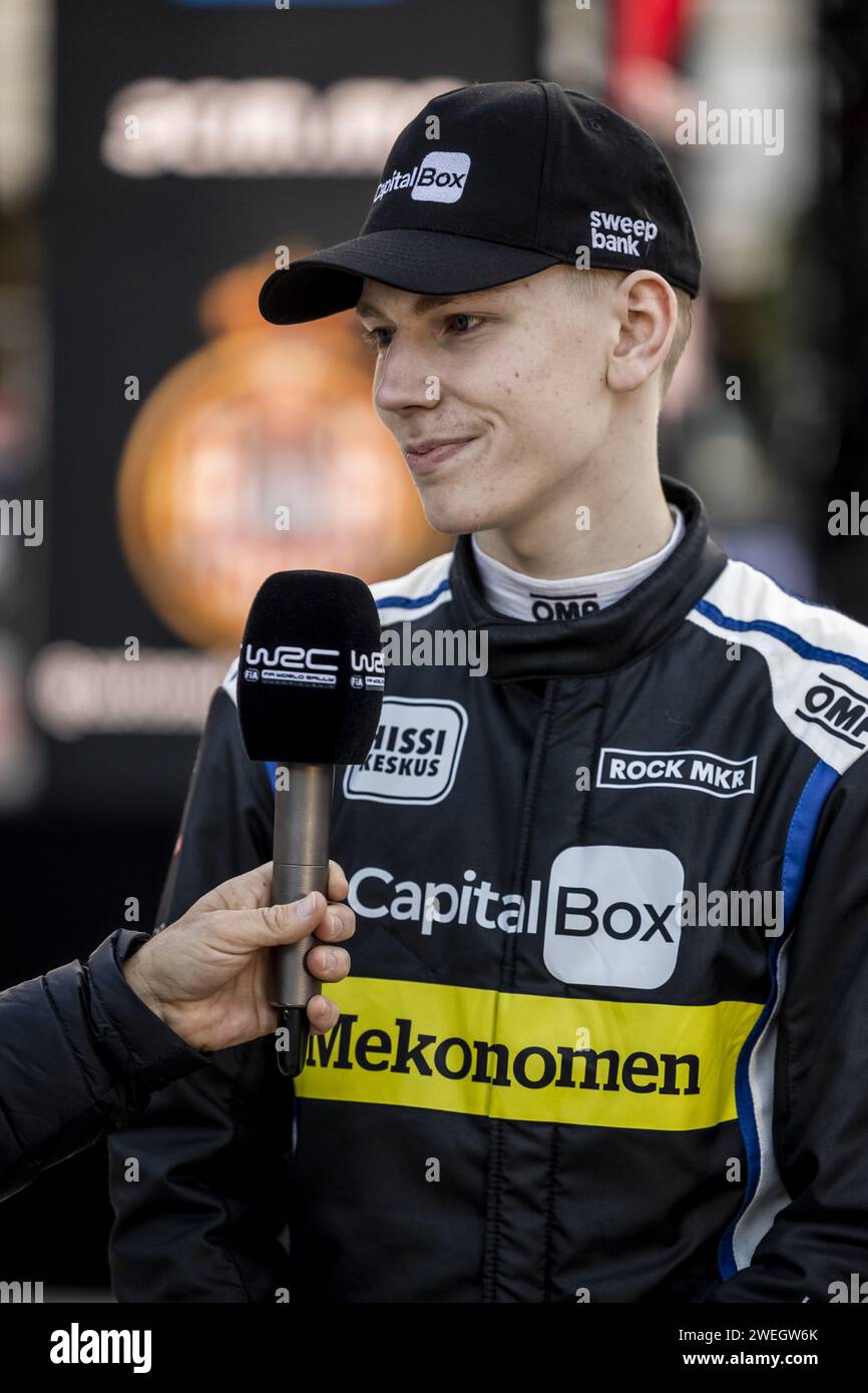 PAJARI Sami, MALKONEN Enni, Toyota Yaris Rally2, portrait during the ...