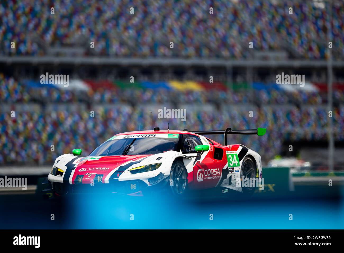 Daytona Beach, Etats Unis. 25th Jan, 2024. 34 FRANCO Manny (usa), COSTA ...