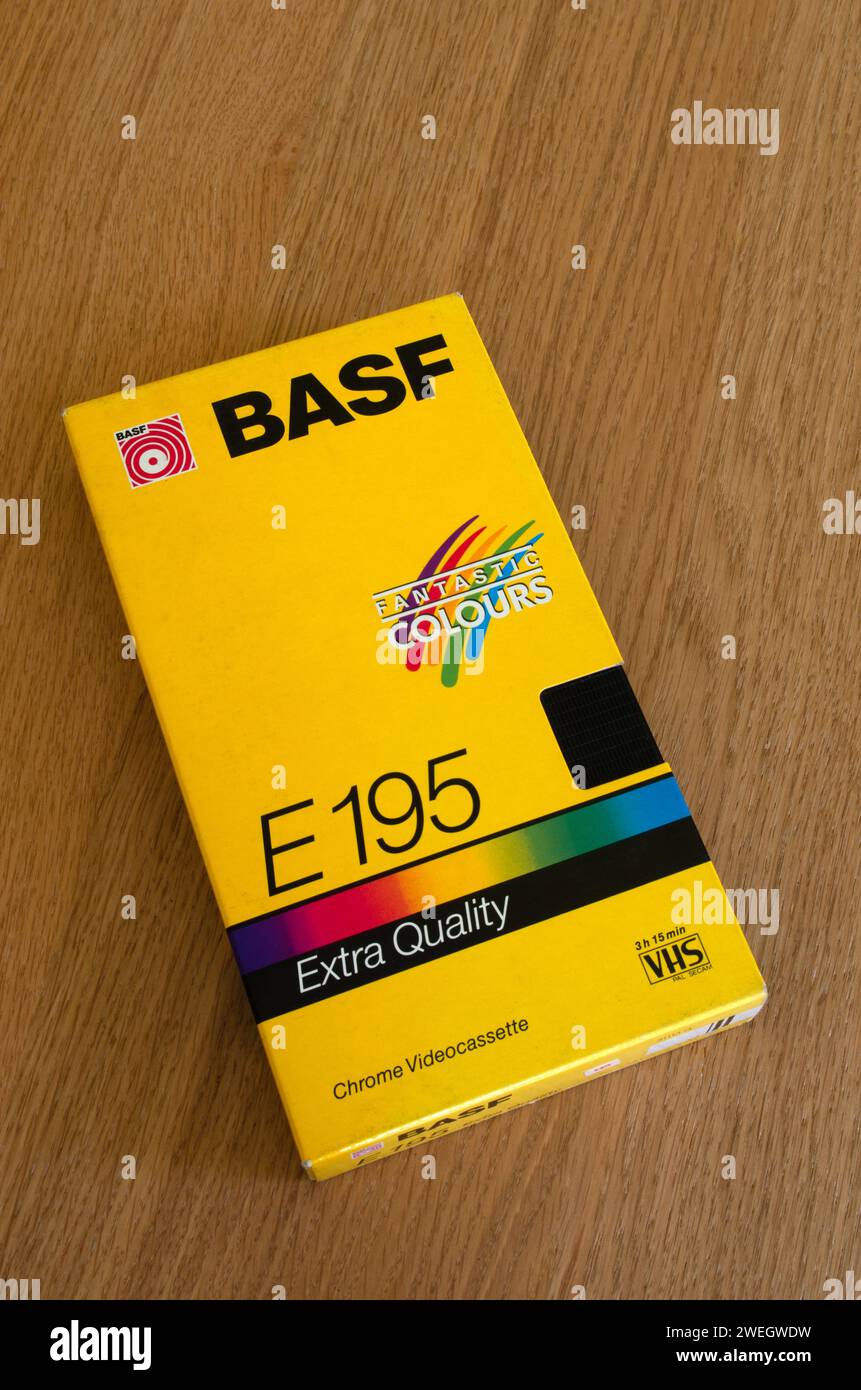 BASF VHS Video Tape Stock Photo - Alamy