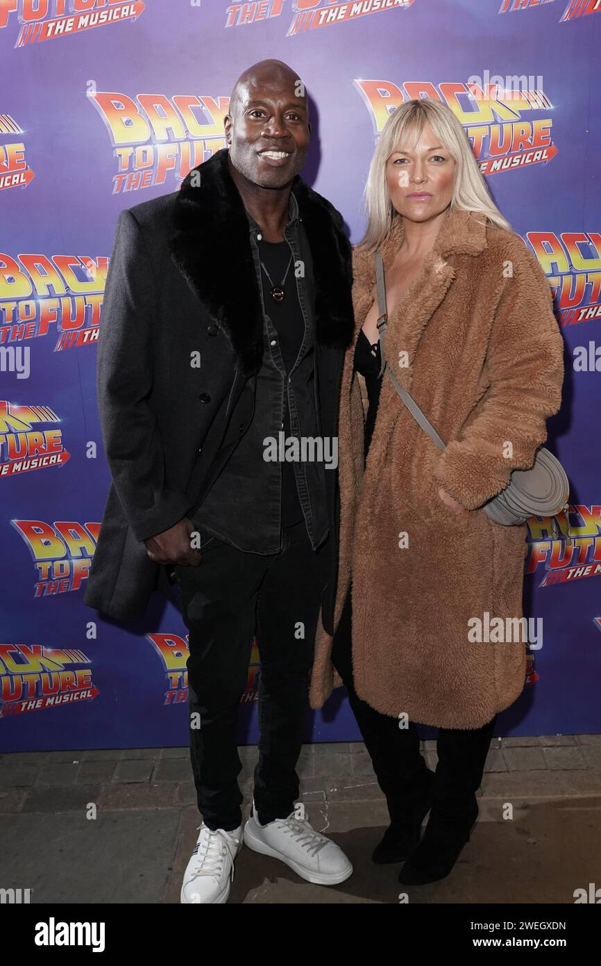 Martin Offiah arrives for the 1000th West End performance of Back to ...