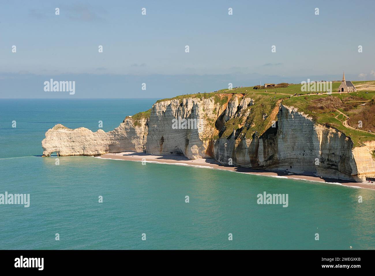 Etretat cliffs holidays hi-res stock photography and images - Alamy
