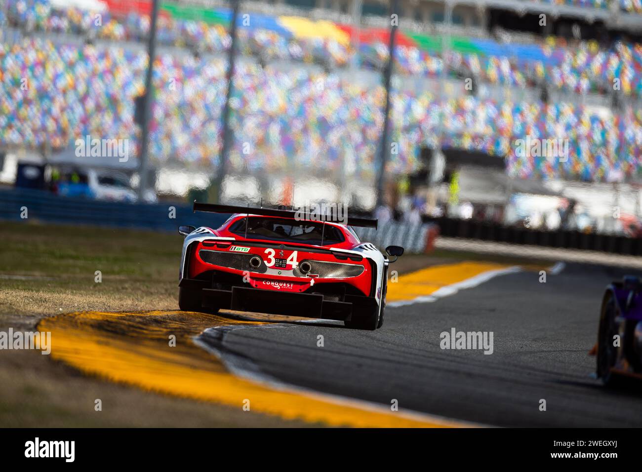 Daytona Beach, Etats Unis. 25th Jan, 2024. 34 FRANCO Manny (usa), COSTA ...