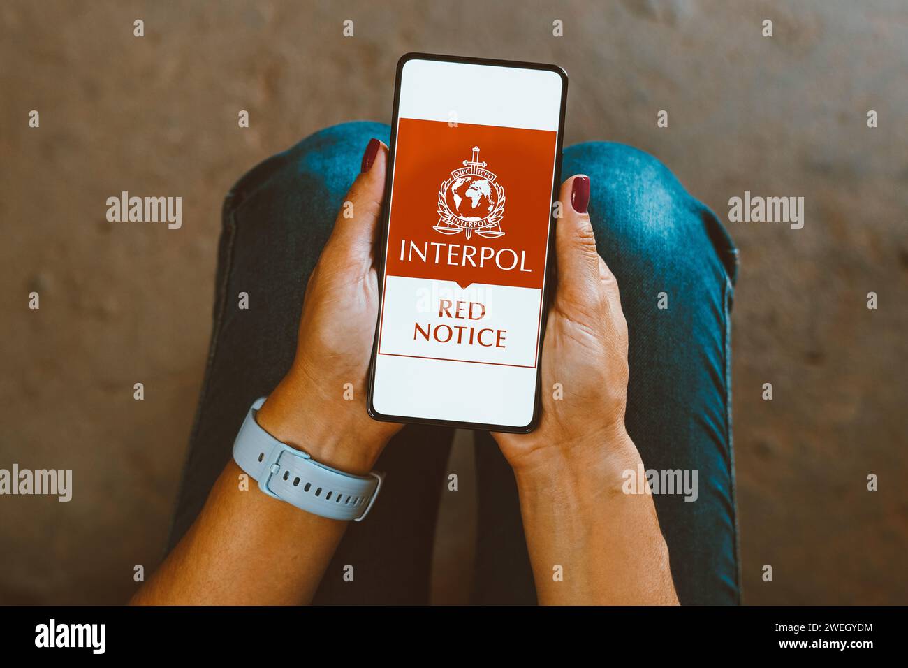 Interpol logo hi-res stock photography and images - Alamy