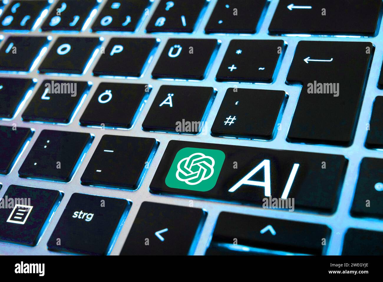 Ai artificial intelligence symbol digital hi-res stock photography and ...