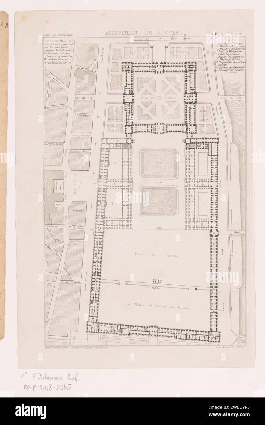 La Piramide del Louvre mappa - La Piramide Del Louvre Mappa map of ...