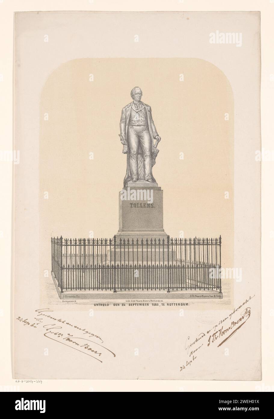 Tollens monument hi-res stock photography and images - Alamy