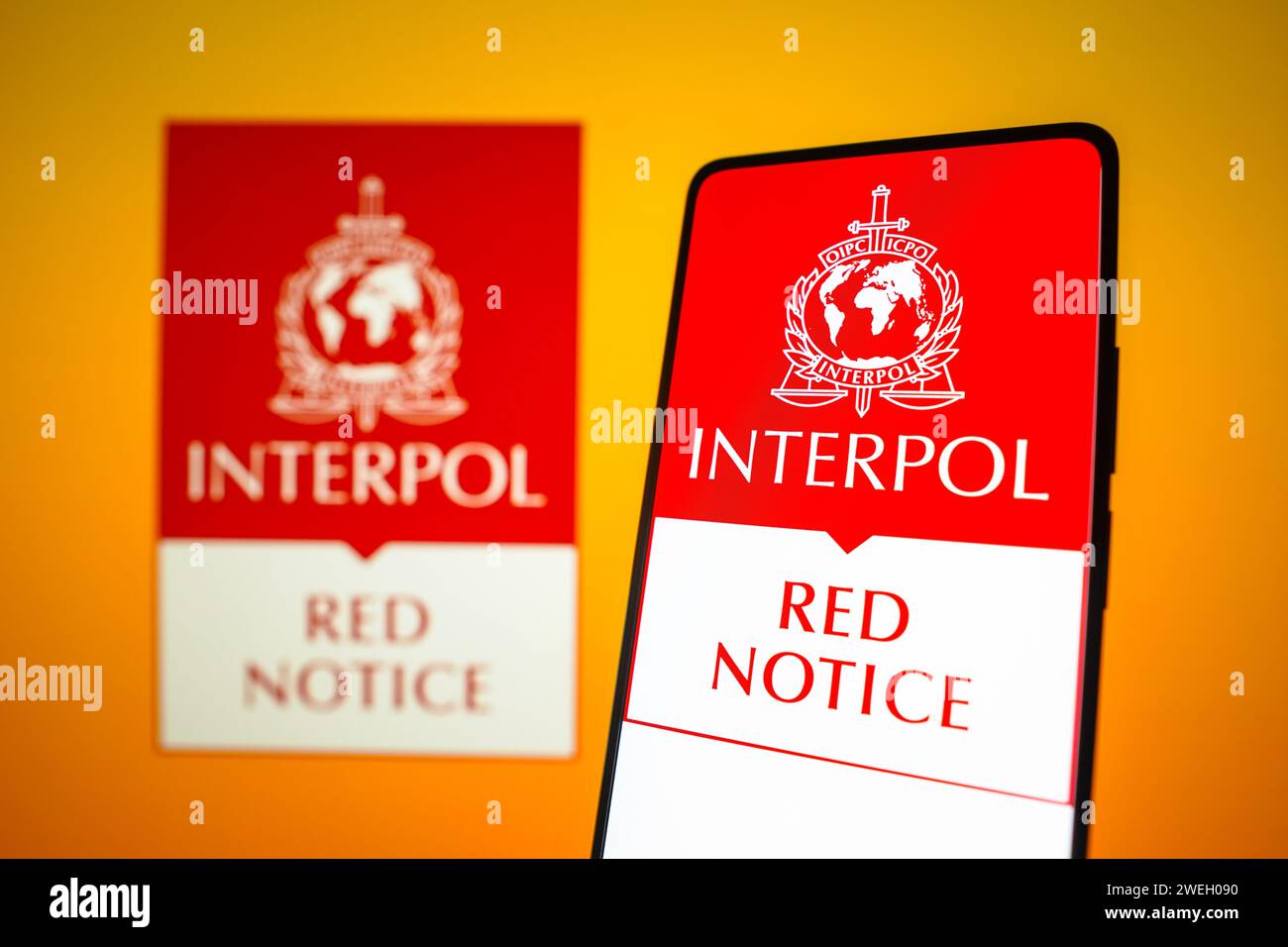 Interpol logo hi-res stock photography and images - Alamy