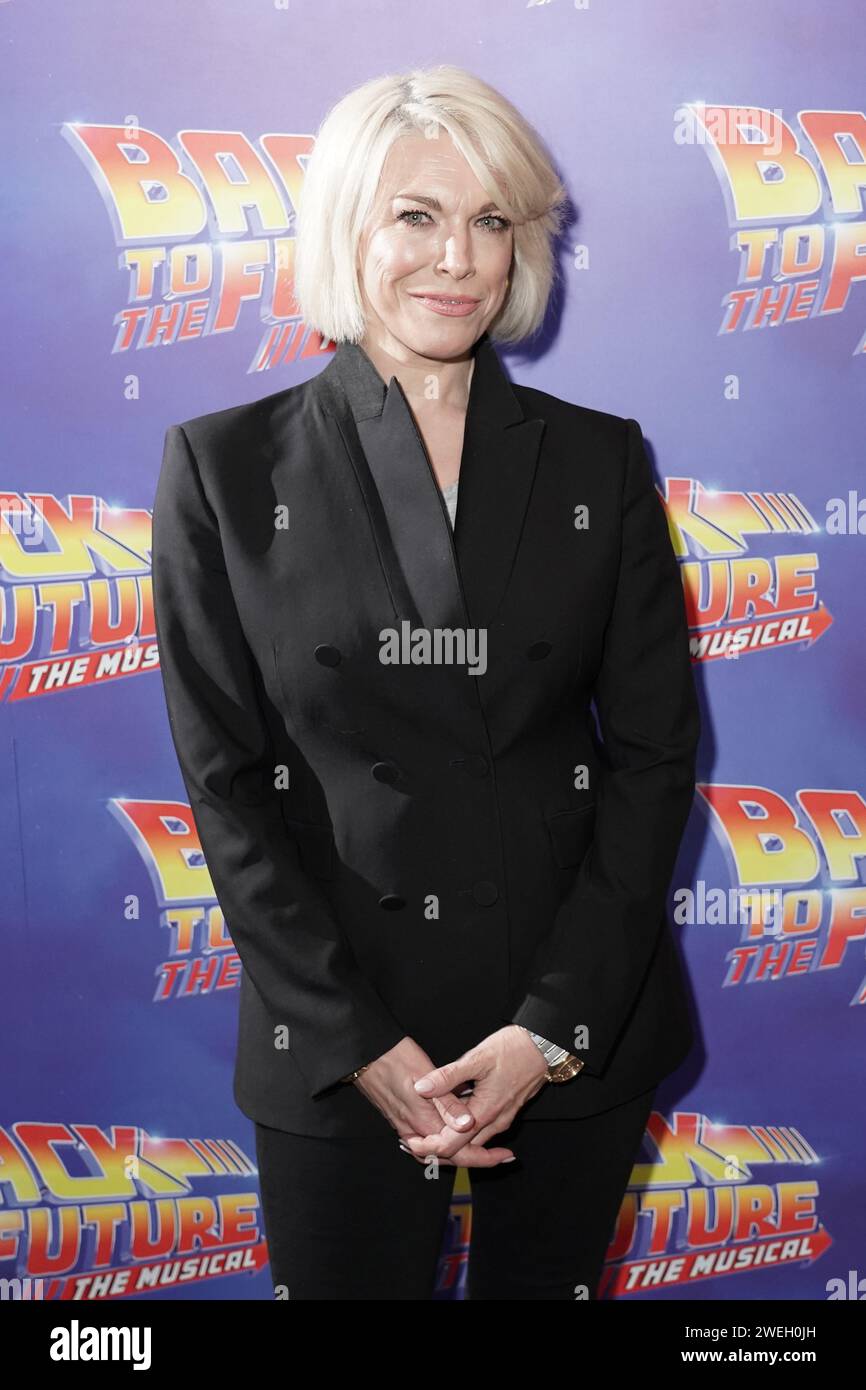 Hannah Waddingham arrives for the 1000th West End performance of Back ...