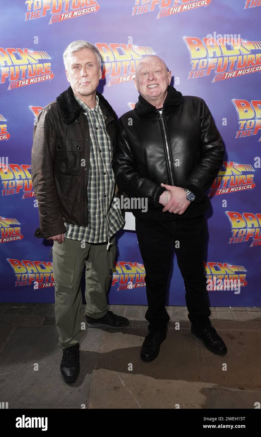 Bez and Shaun Ryder arrive for the 1000th West End performance of Back ...