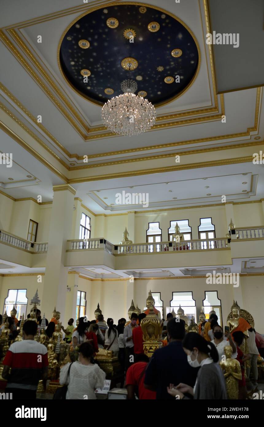 Wat Sothon Wararam Worawihan, Chachoengsao, Thailand, Asia Stock Photo ...
