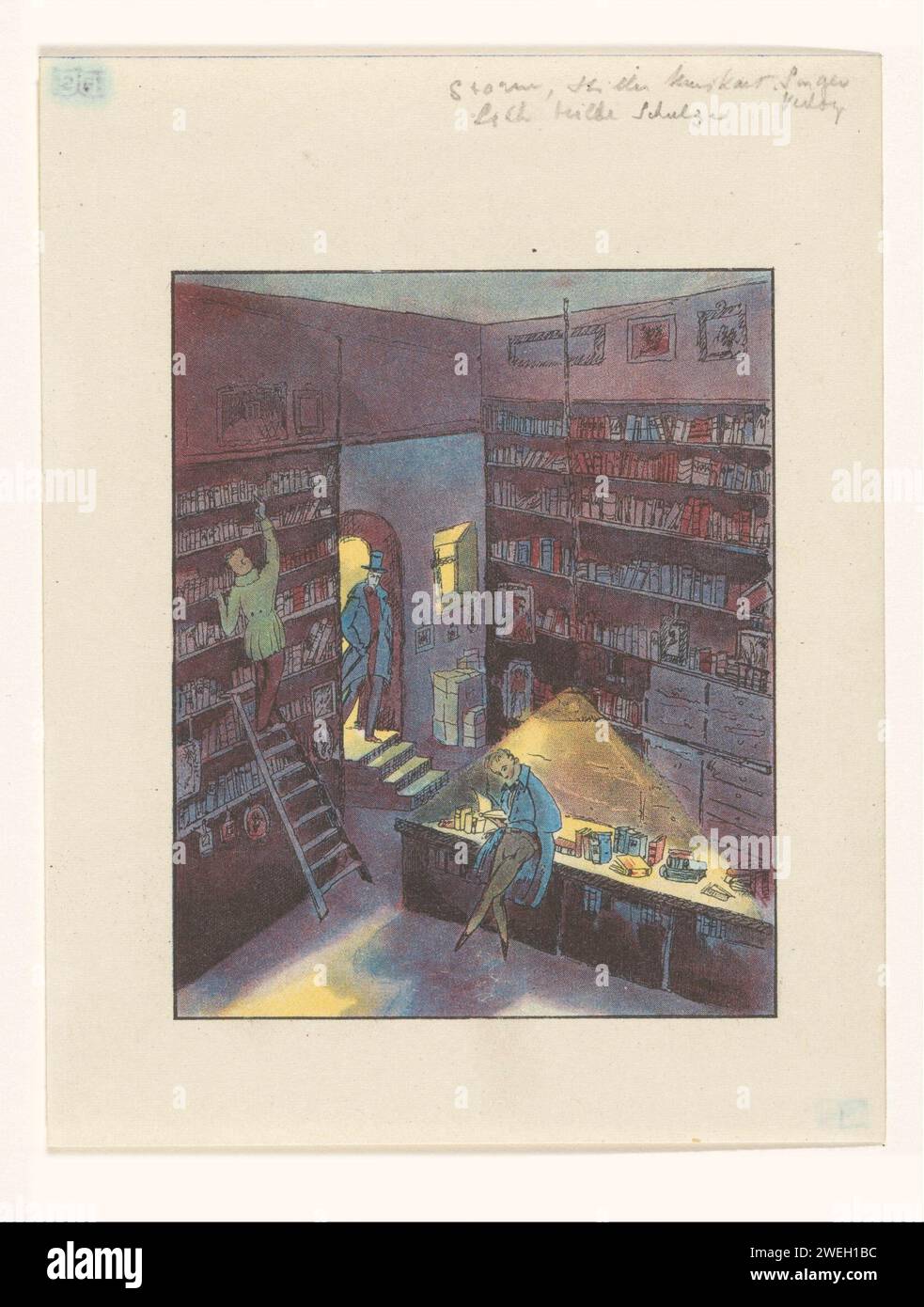 Retail shop interior ladder hi-res stock photography and images - Alamy