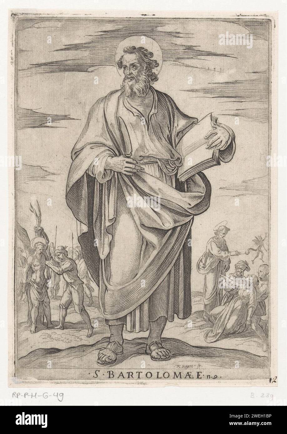 Bartholomew flayed alive hi-res stock photography and images - Alamy