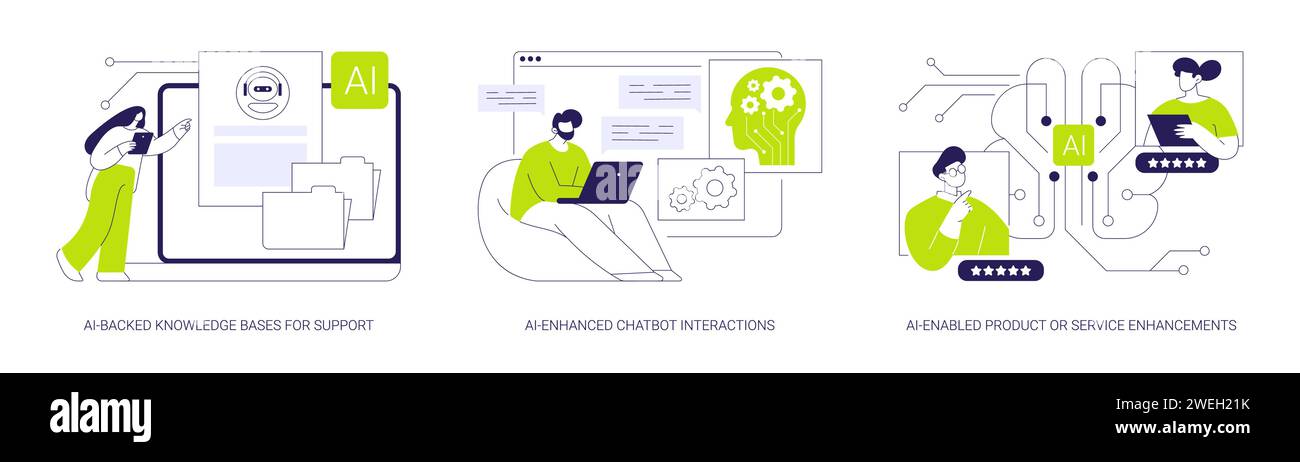 Robotics in service Stock Vector Images - Alamy