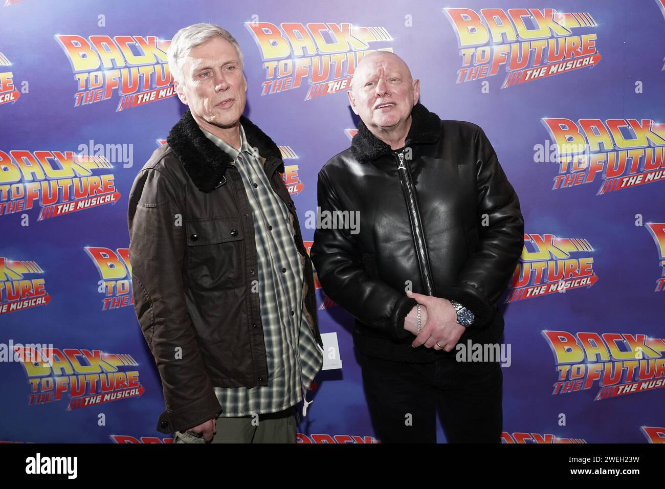 Bez and Shaun Ryder arrive for the 1000th West End performance of Back ...