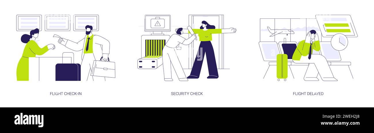 Business trip abstract concept vector illustrations Stock Vector Image ...