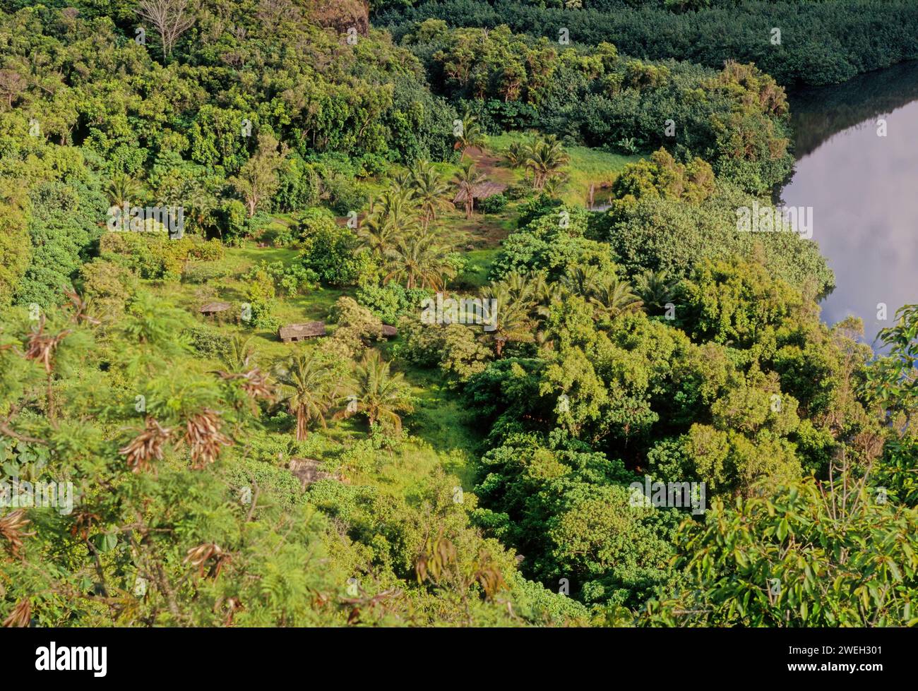 Wailua River State Park and the Wailua Complex of Heiaus, which it ...