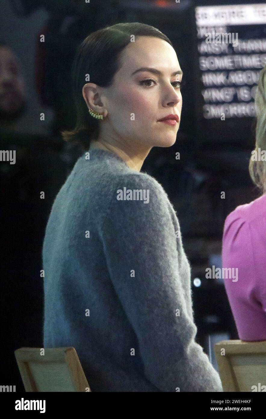 January 25, 2024 Daisy Ridley on Today Show to talk about new movie ...