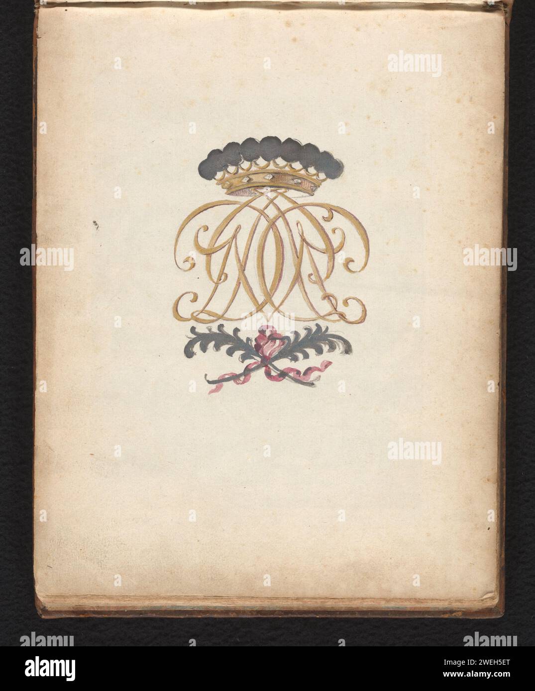 Monogram JJCM, by Jean Jacques Charron, Marquis van Menars, Anonymous ...