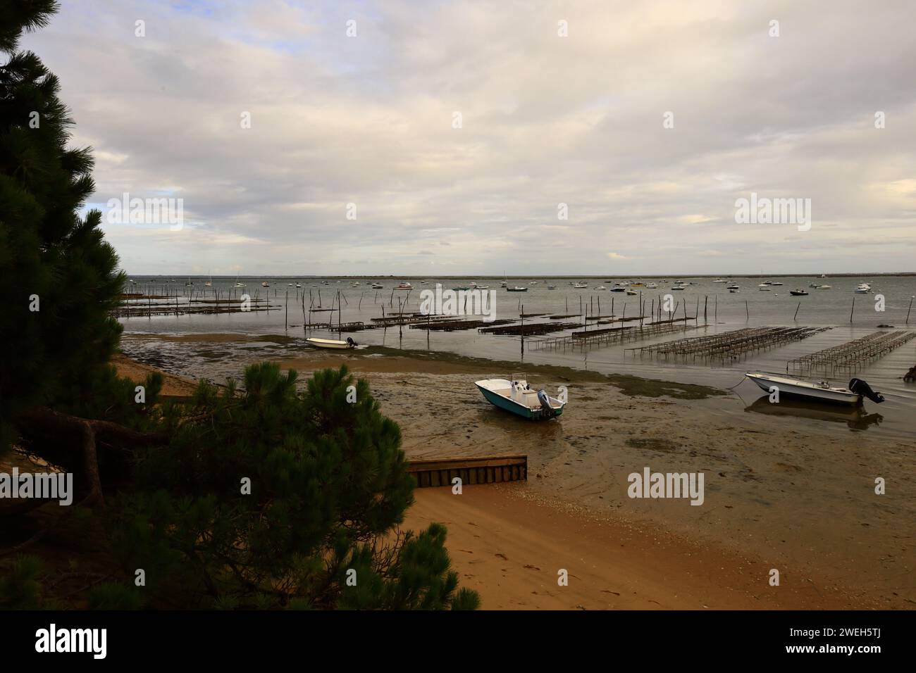 Arcachon Bay is a bay of the Atlantic Ocean on the southwest coast of ...