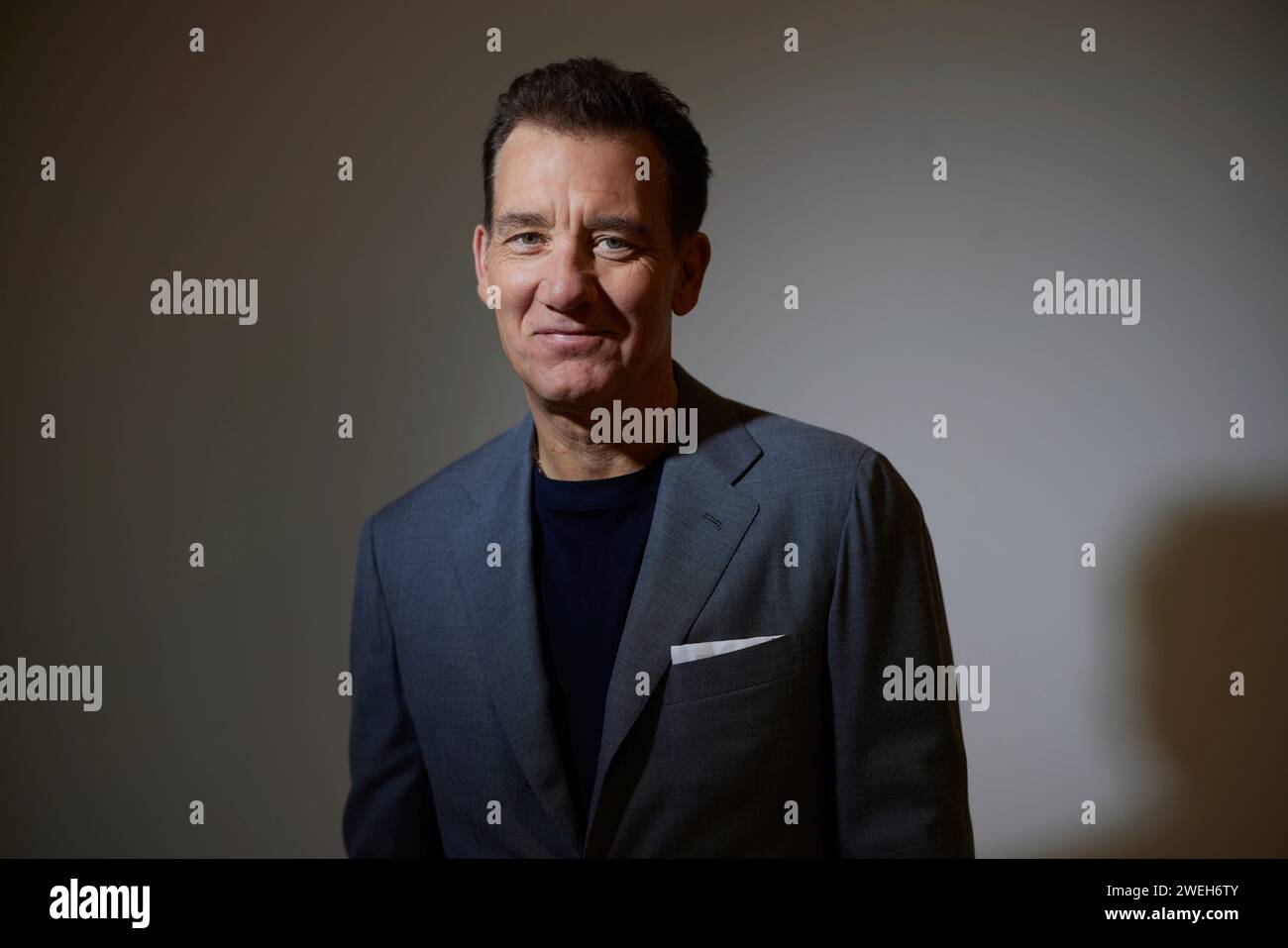 Clive Owen poses for a portrait on Tuesday, Jan. 16, 2024, in New York ...