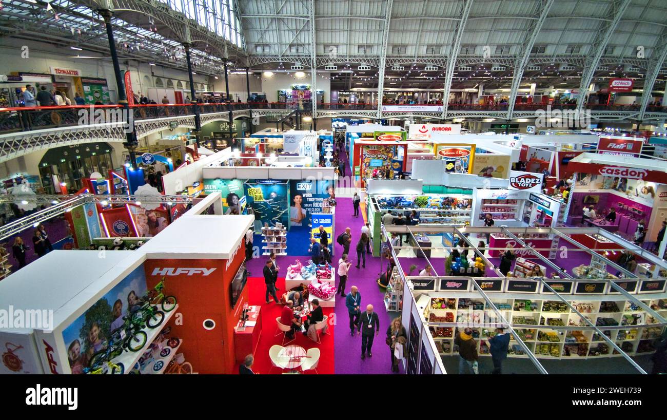 A View inside a bustling convention center showcasing diverse ...
