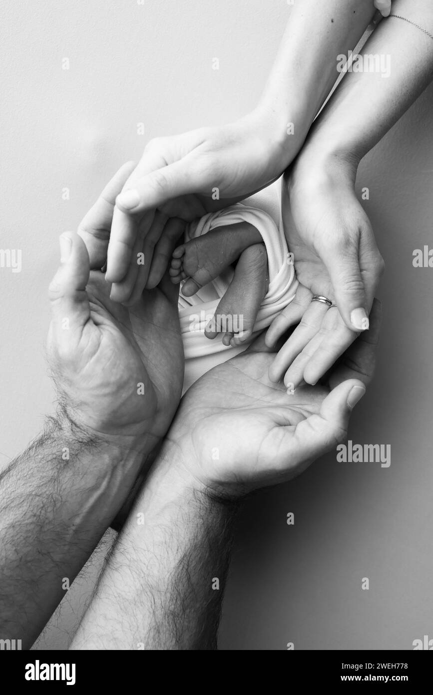 Parents assistance Black and White Stock Photos & Images - Alamy