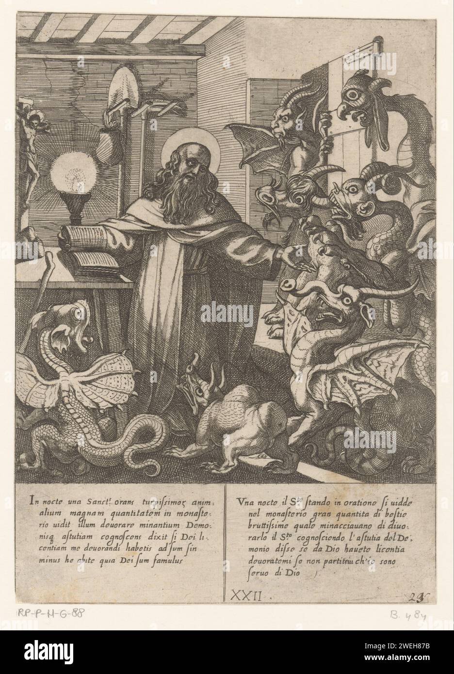 Ancient book demons hi-res stock photography and images - Alamy