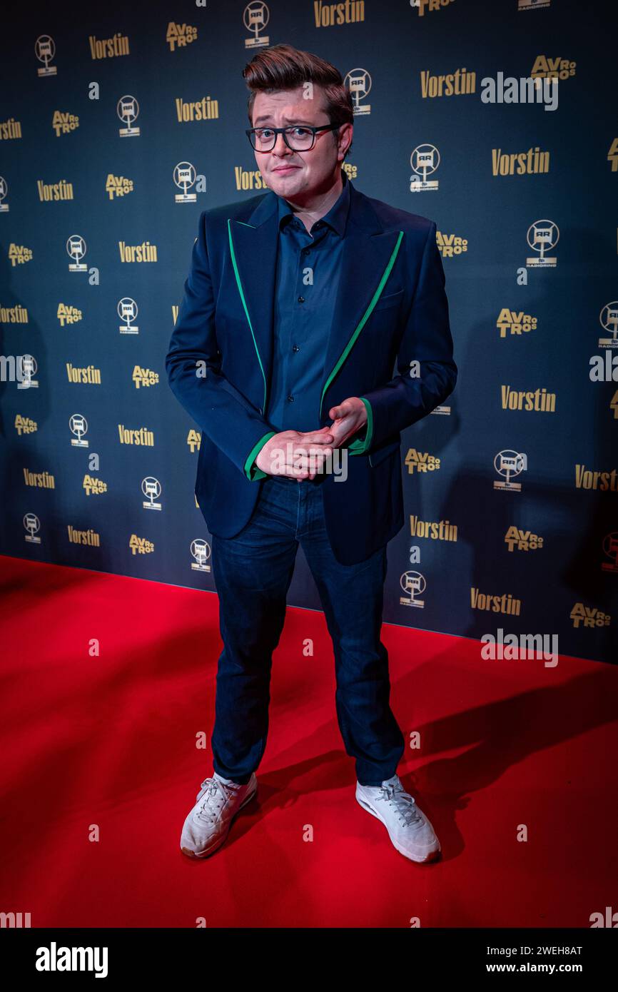 HILVERSUM - Rob Janssen on the red carpet prior to the Golden RadioRing ...