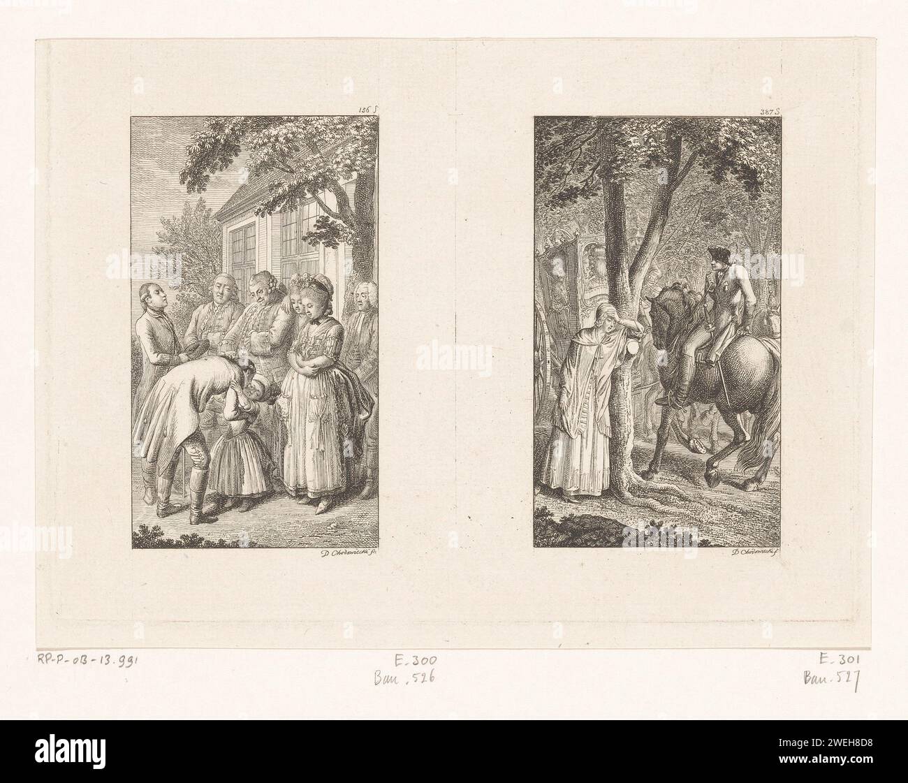 Alexander and Gotthard say goodbye and Mine en route to Mietau, Daniel ...