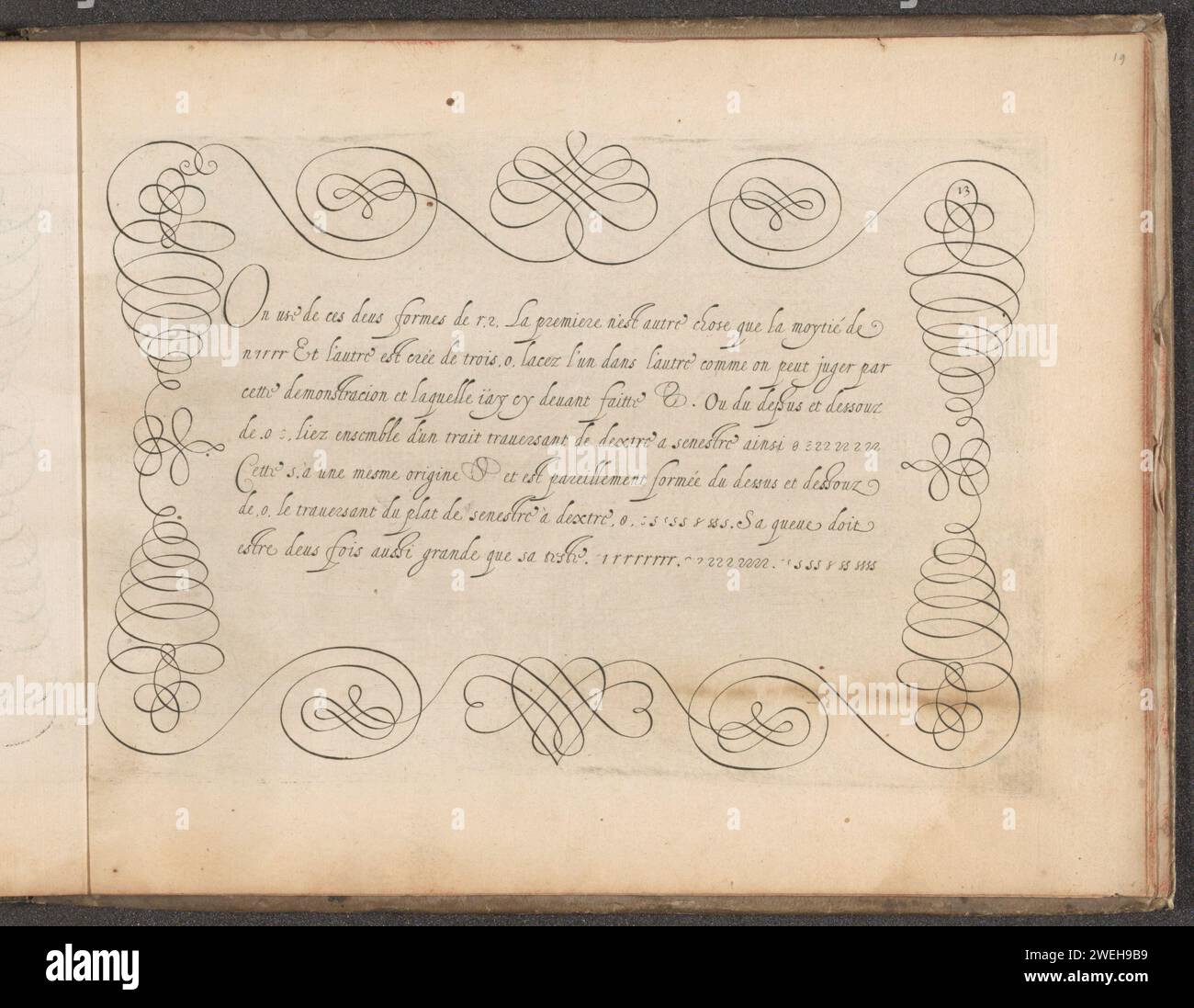 Writing example: On Use de Ces Deux Formes, 1608 print Write example in ...