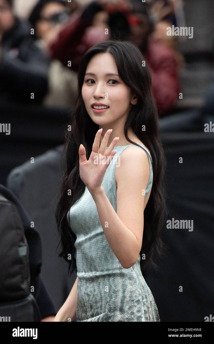 Paris, France. 25th Jan, 2024. Song Hye-kyo attending the Fendi Haute ...