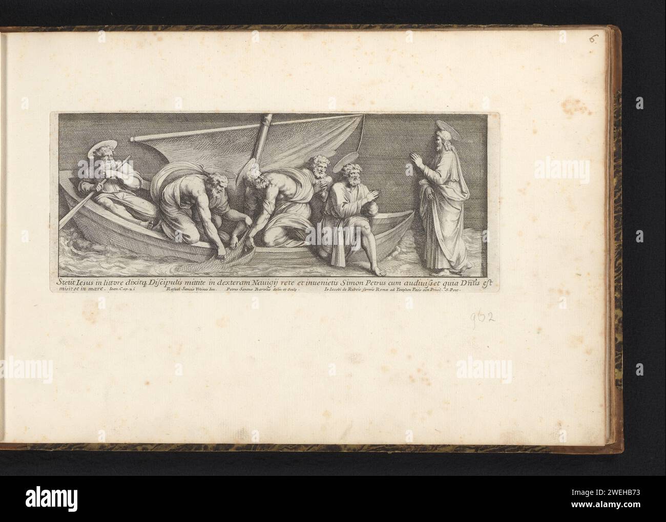 Wonderful Fishing, Pietro Sante Bartoli, After Rafaël, 1645 - 1700 ...