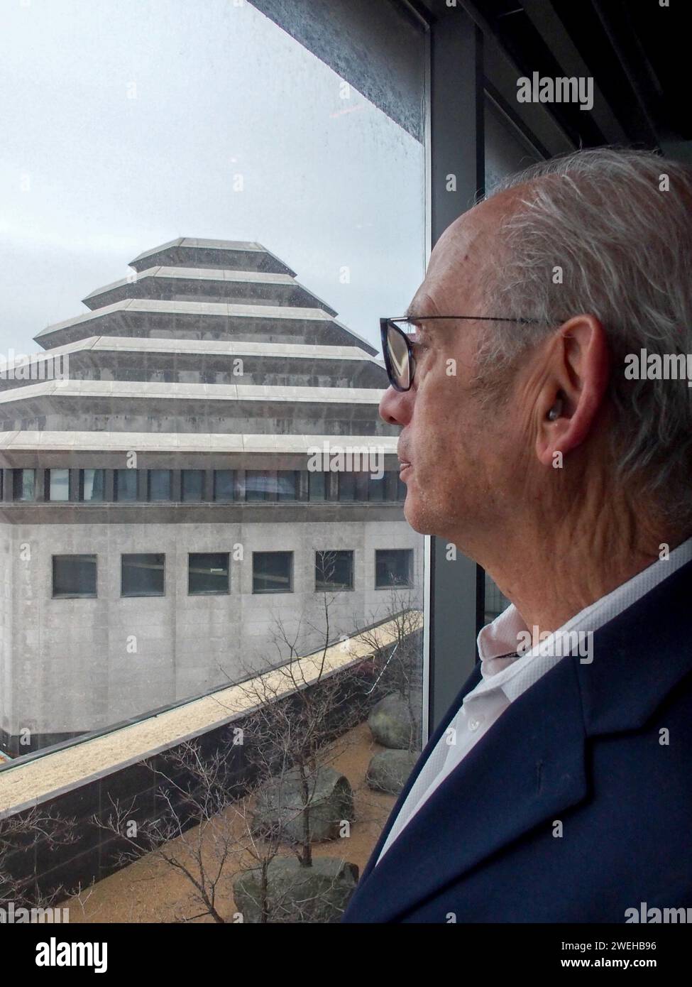 New York, New York, USA. 25th Jan, 2024. MAURICIO SHNAIDER, from a ...