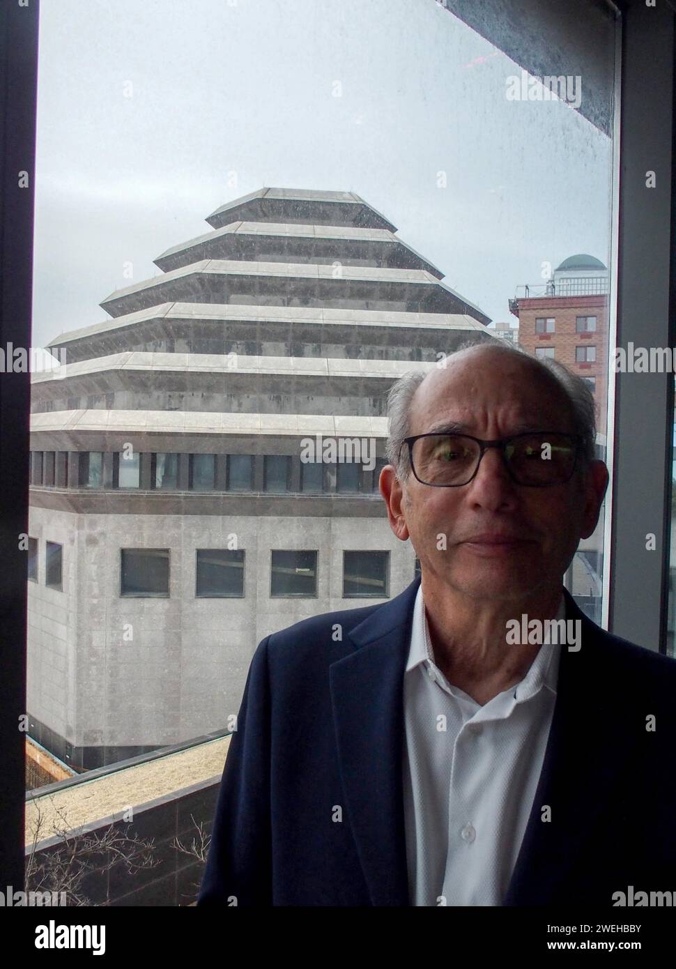 New York, New York, USA. 25th Jan, 2024. MAURICIO SHNAIDER, from a ...