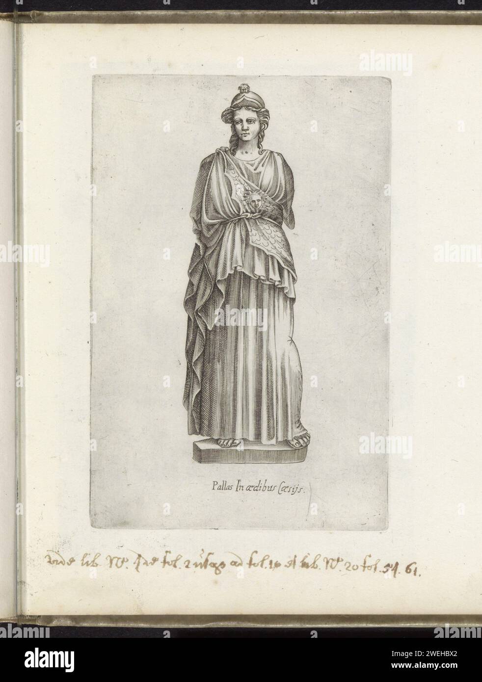 Sculpture Van Minerva, Anonymous, 1600 - 1699 print Sculpture from ...