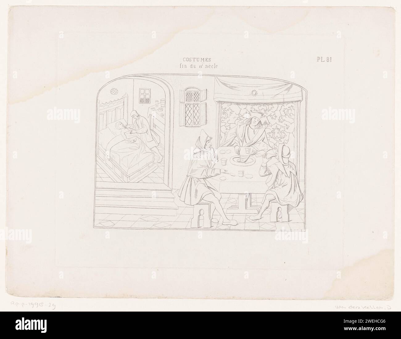 Costums, David van der Kellen (1804-1879), in Or Before 1865 - 1878 ...